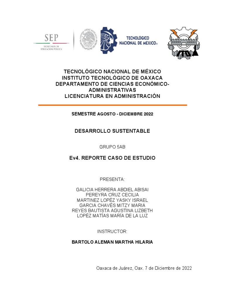 Ev4.R.CASO DE ESTUDIO - EQUIPO 3 - Pereyra Cruz Cecilia | PDF | Agricultura | Agua