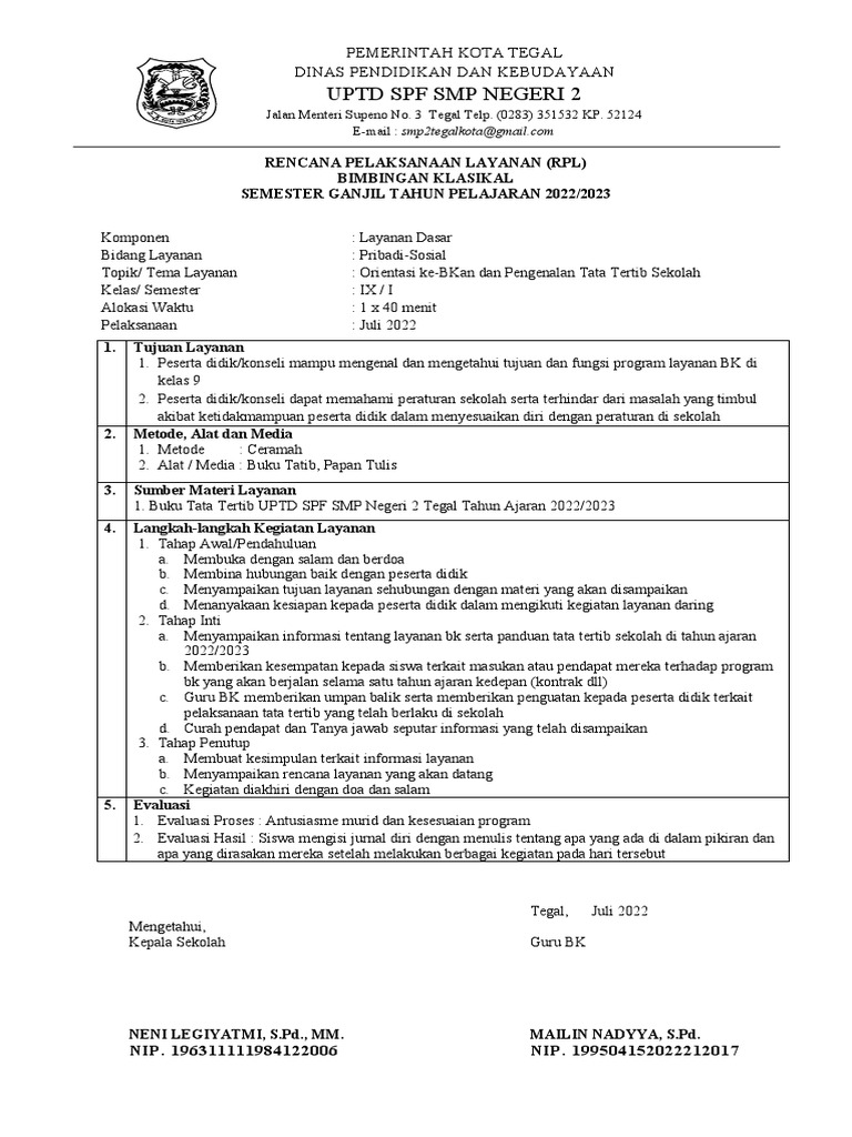 RPL G9 Orientasi Dan Tata Tertib | PDF | Karier & Perkembangan