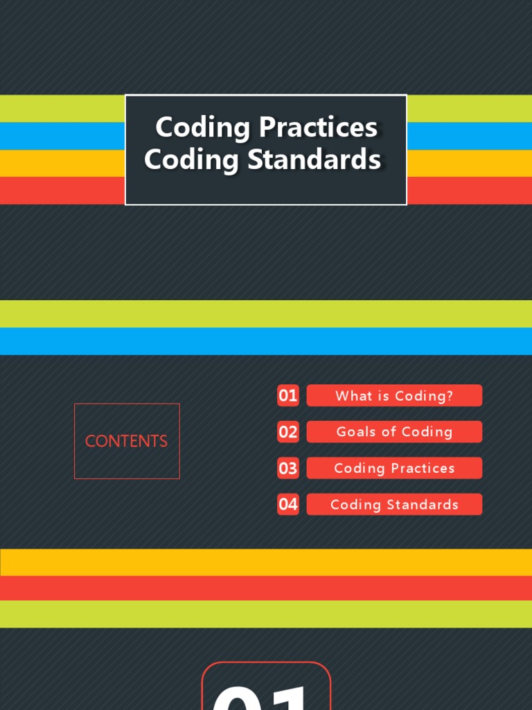 Coding Practices Coding Standards Pdf Computer Programming Software 3193