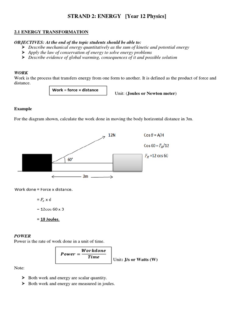 Understanding Energy Transformations: A Comprehensive Guide to Mechanical, Thermal, and ...
