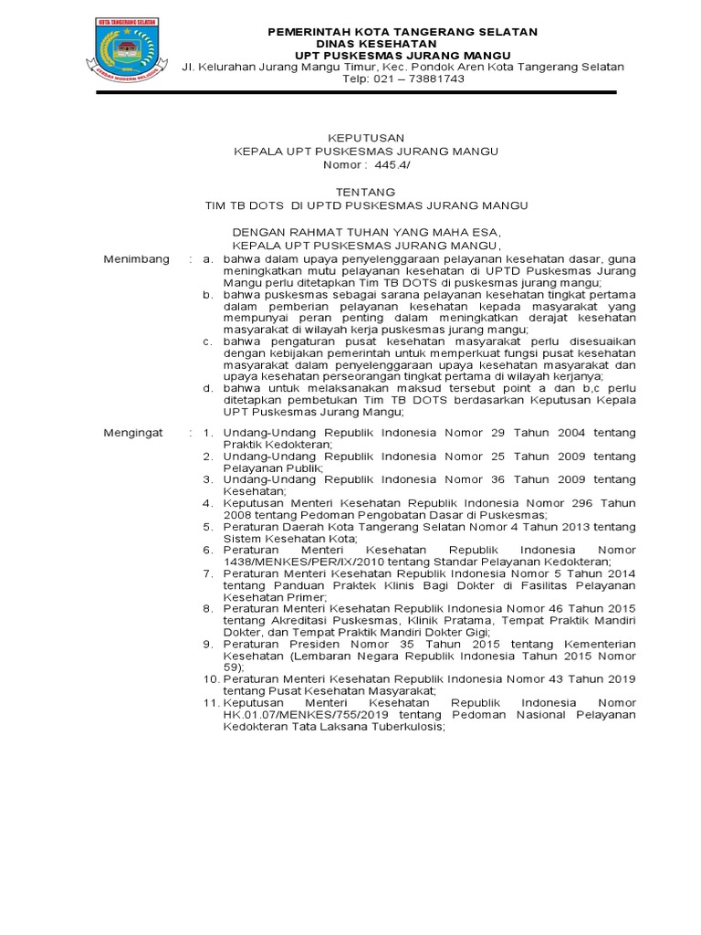 SK Tim TB Dots | PDF