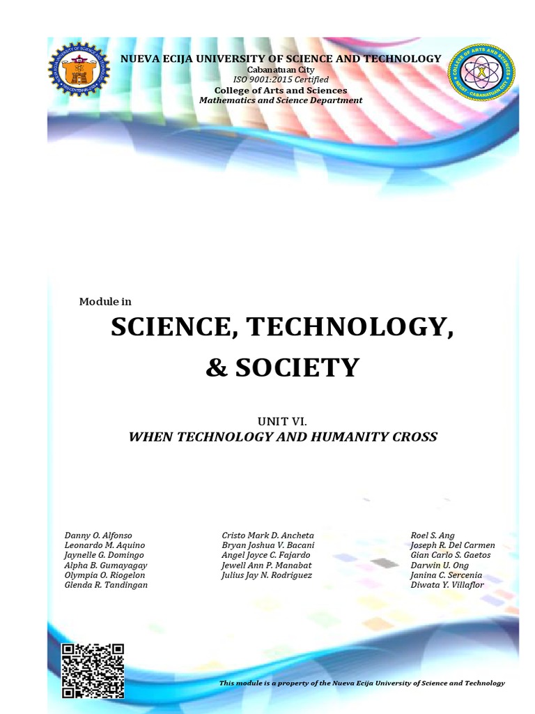 STS - Unit VI | PDF | Society | Rights