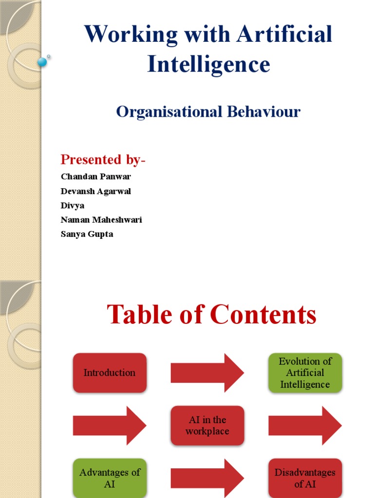 Organisational Behaviour | PDF | Artificial Intelligence | Intelligence (AI) & Semantics
