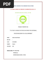 Certificate and Acknowledgement Class 12th Project | PDF