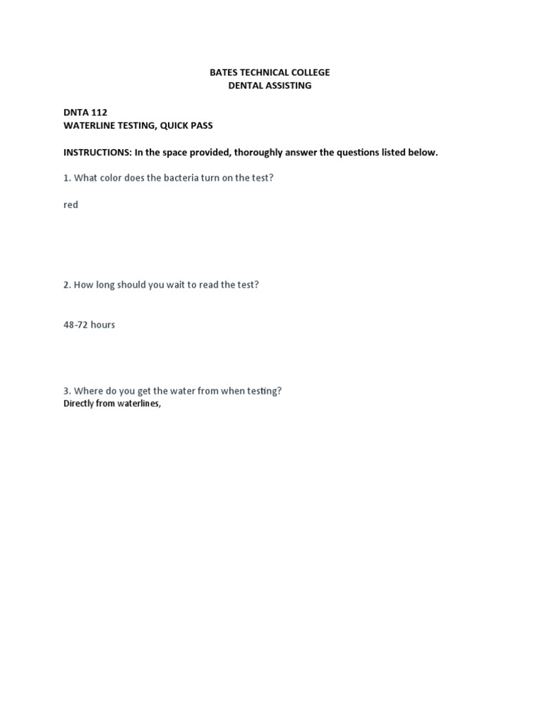 Waterline Quick Pass Finished | PDF