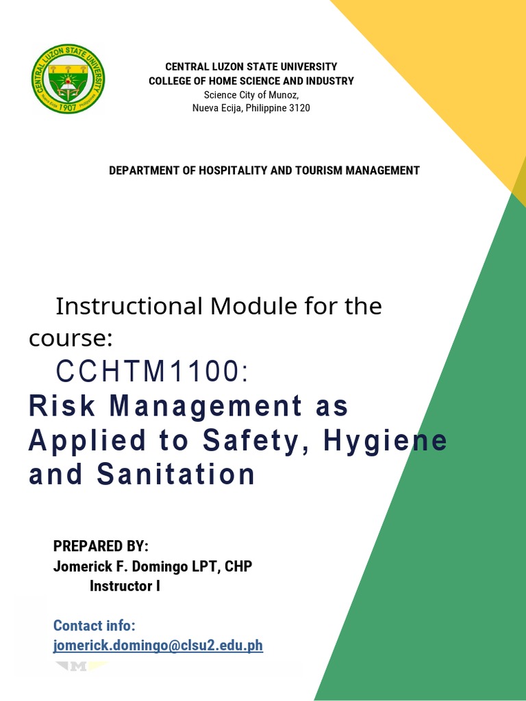 Module 3-1 Food Safety | PDF | Foodborne Illness | Foods