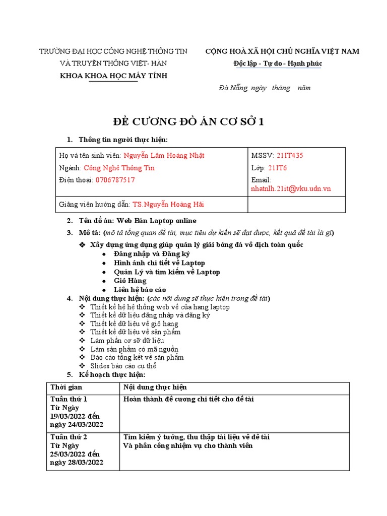 KHMT de Cuong Do An Template | PDF