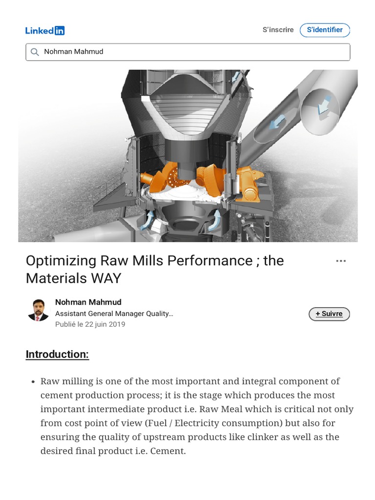 OptimizingRawMillsPerformance theMaterialsWAY 1670142333901 | PDF ...