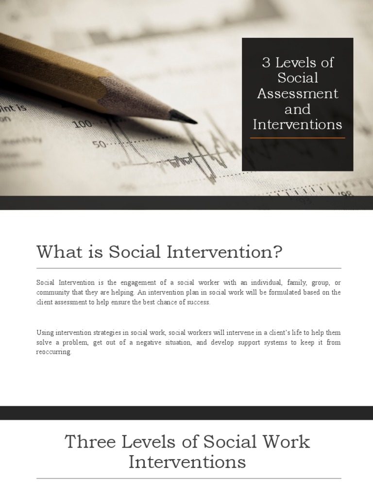 Three Levels of Social Intervention | PDF | Social Work | Community