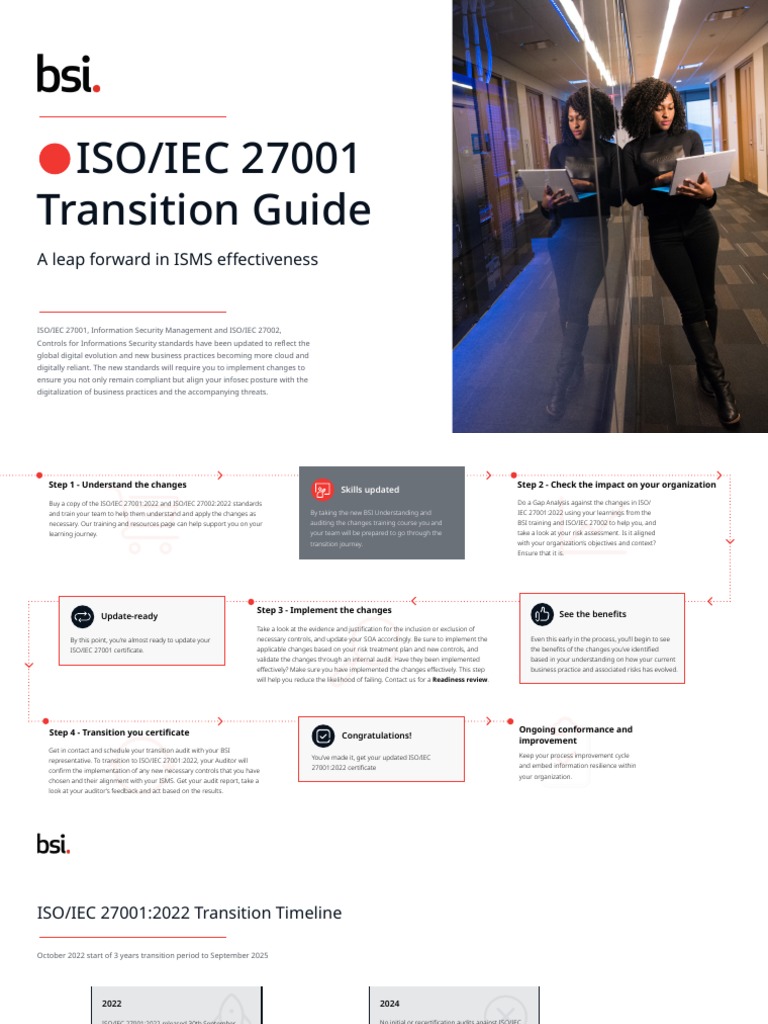 ISO/IEC 27001:2022 Transition Guide | PDF | Business | Information ...