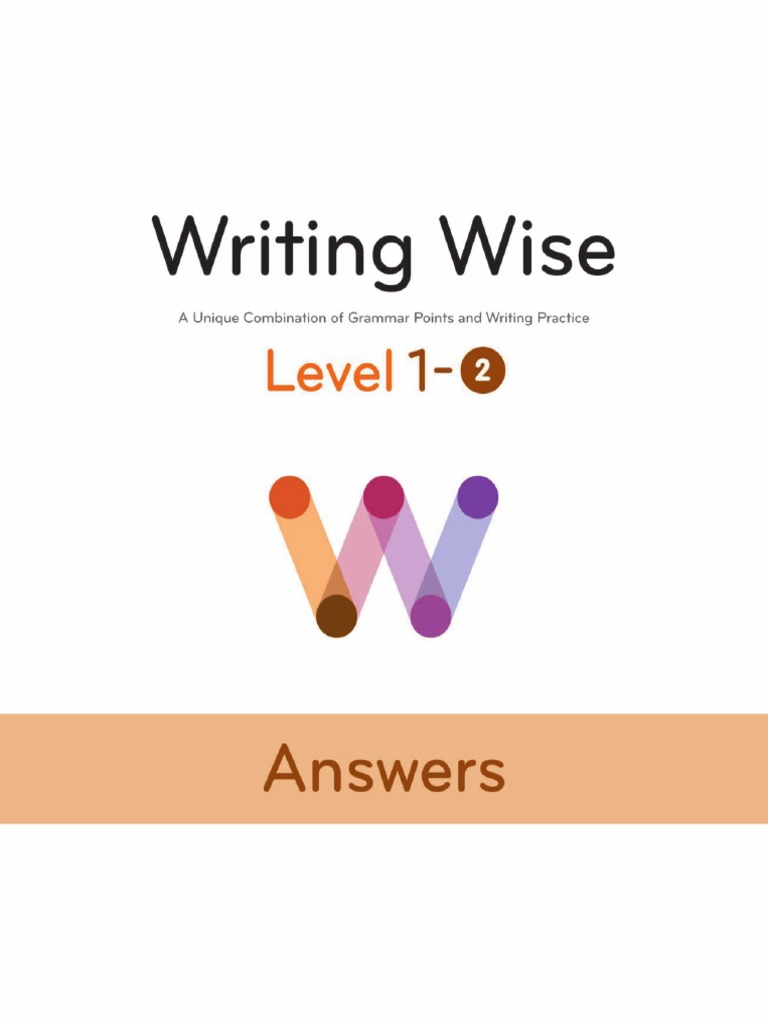 Writing Wise Level 1-2 | PDF