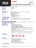 Thinner MSDS | PDF | Dangerous Goods | Carbon Dioxide