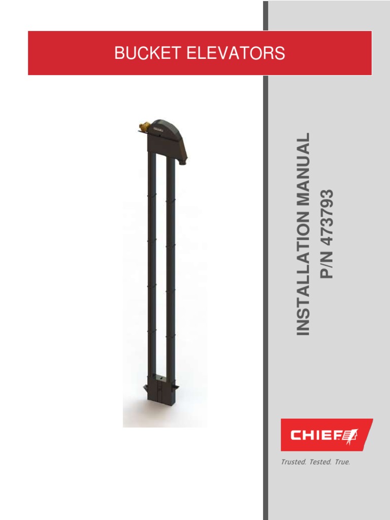 Installation Manual for Bucket Elevators: A Comprehensive Guide to Planning, Assembling, and ...