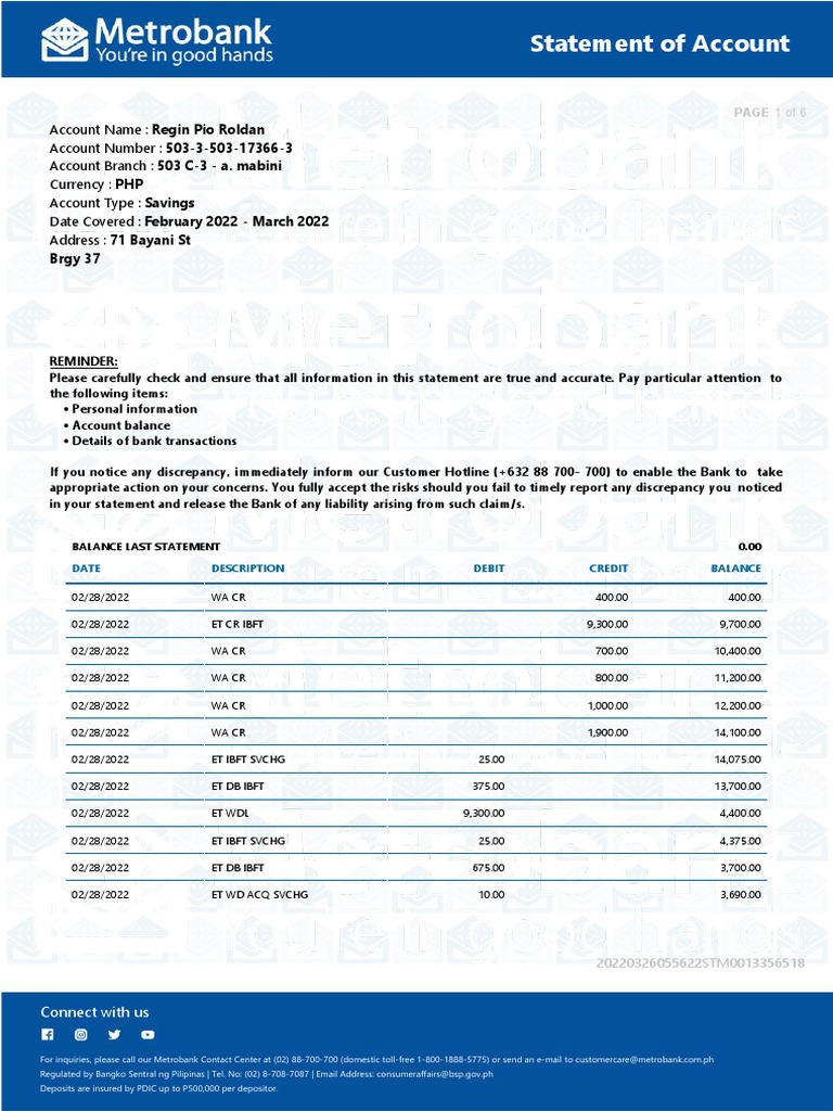 3663-032022 Unlocked | PDF | Deposit Account | Banks