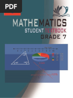 Grade 7 Mathematics Textbook PDF | PDF | Mean | Summation