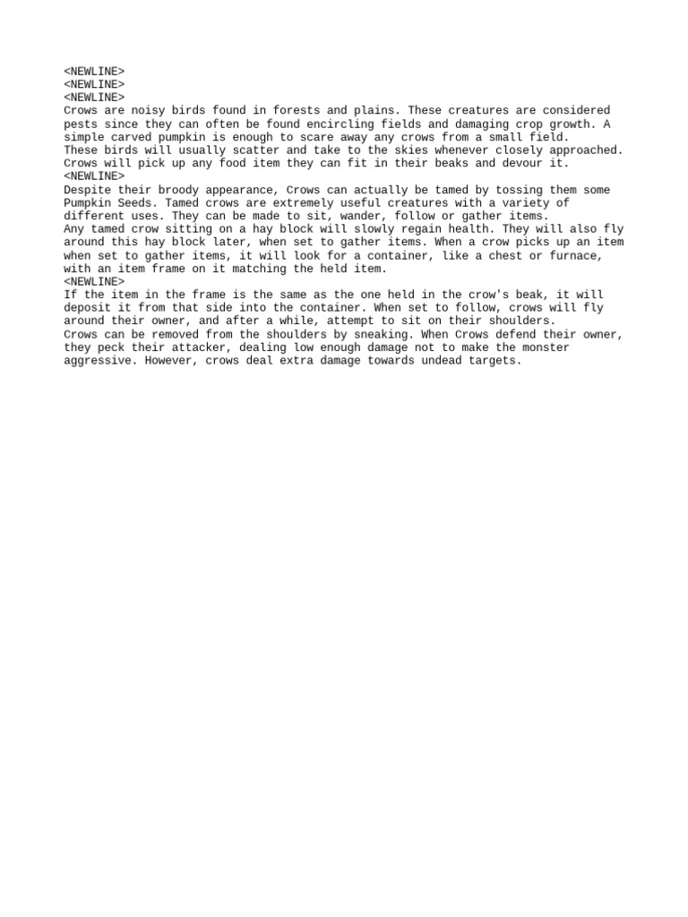 Crow | PDF | Science & Mathematics