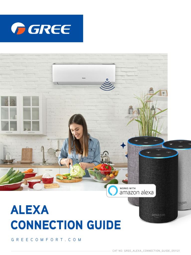 Gree Alexa Connection Guide | PDF | Amazon Echo | Consumer Electronics