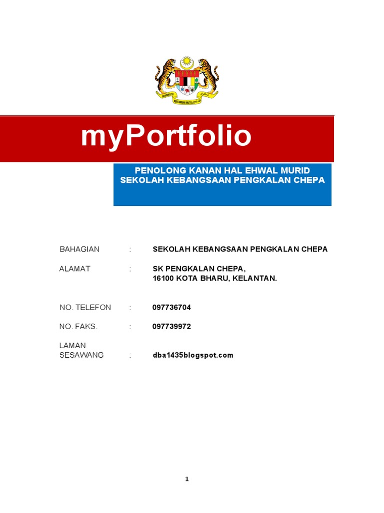 MyPortfolio PKHEM 1 | PDF
