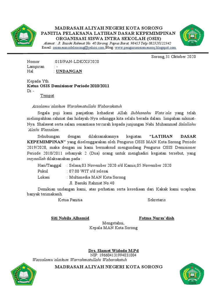 Undangan Demis | PDF