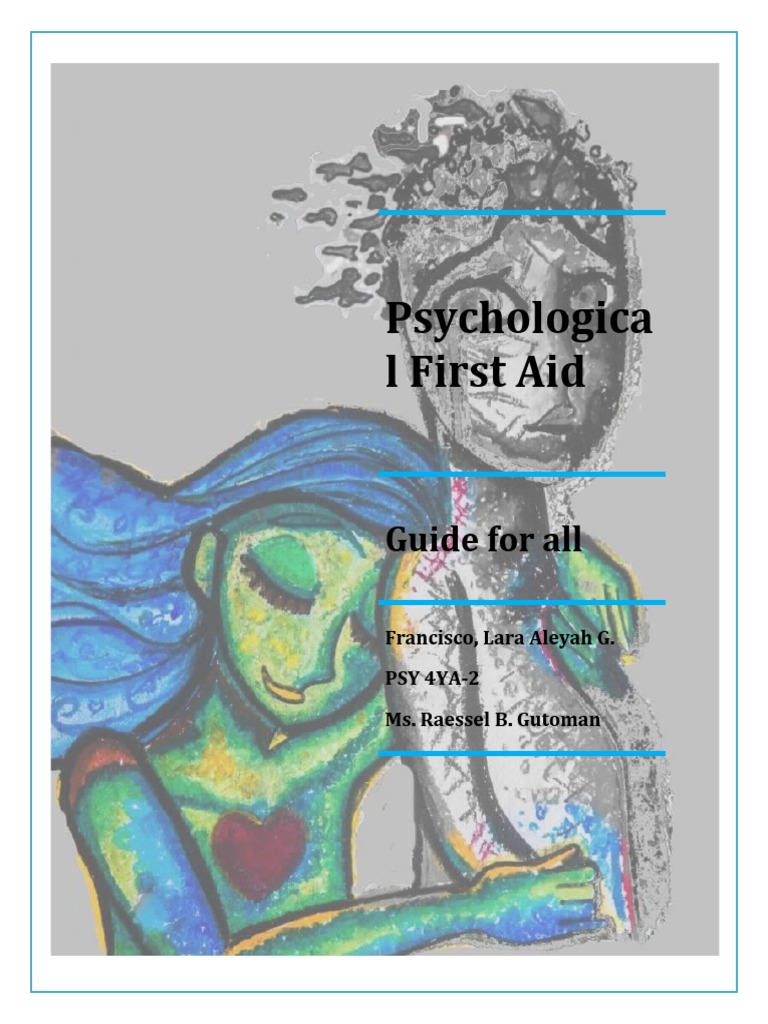 Psychological First Aid | PDF | Stress (Biology) | Psychological Resilience