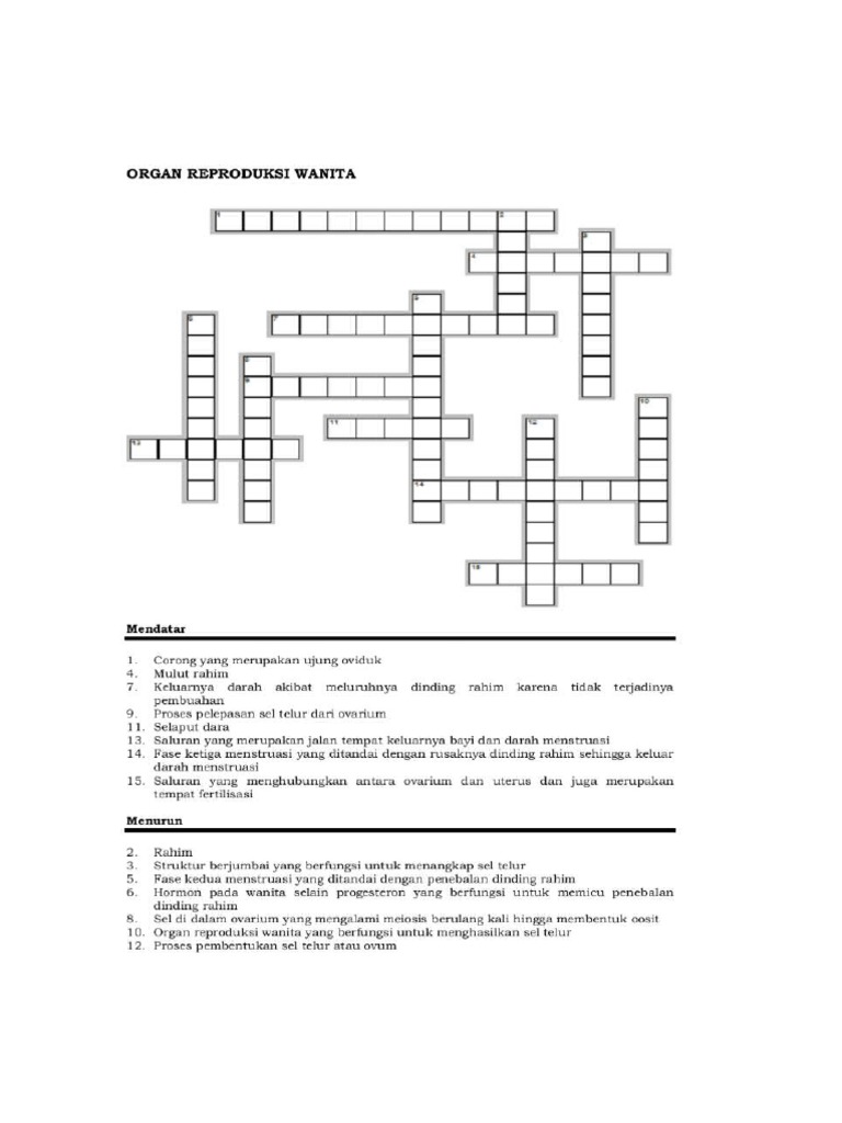 Soal TTS Kelas 9 | PDF