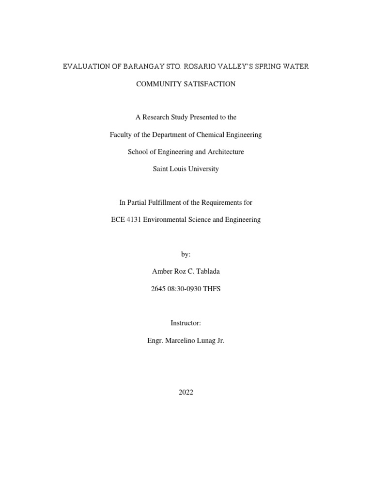 Envi - Research Study For Revision Intro | PDF | Water | Drainage Basin