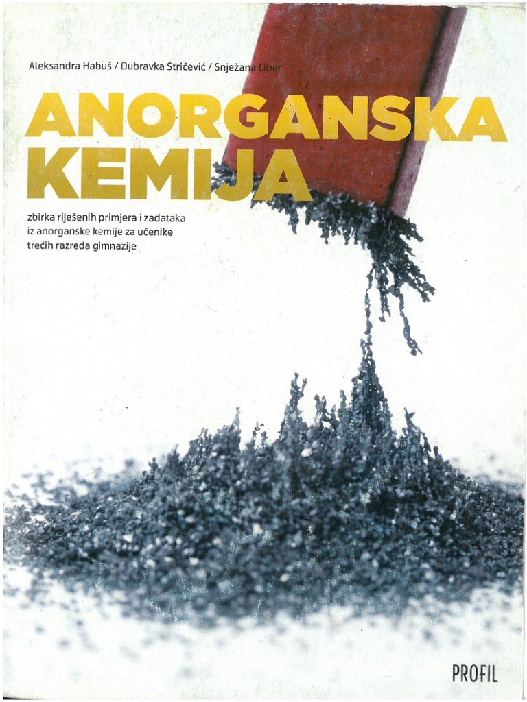 Anorganska Kemija - Zbirka | PDF