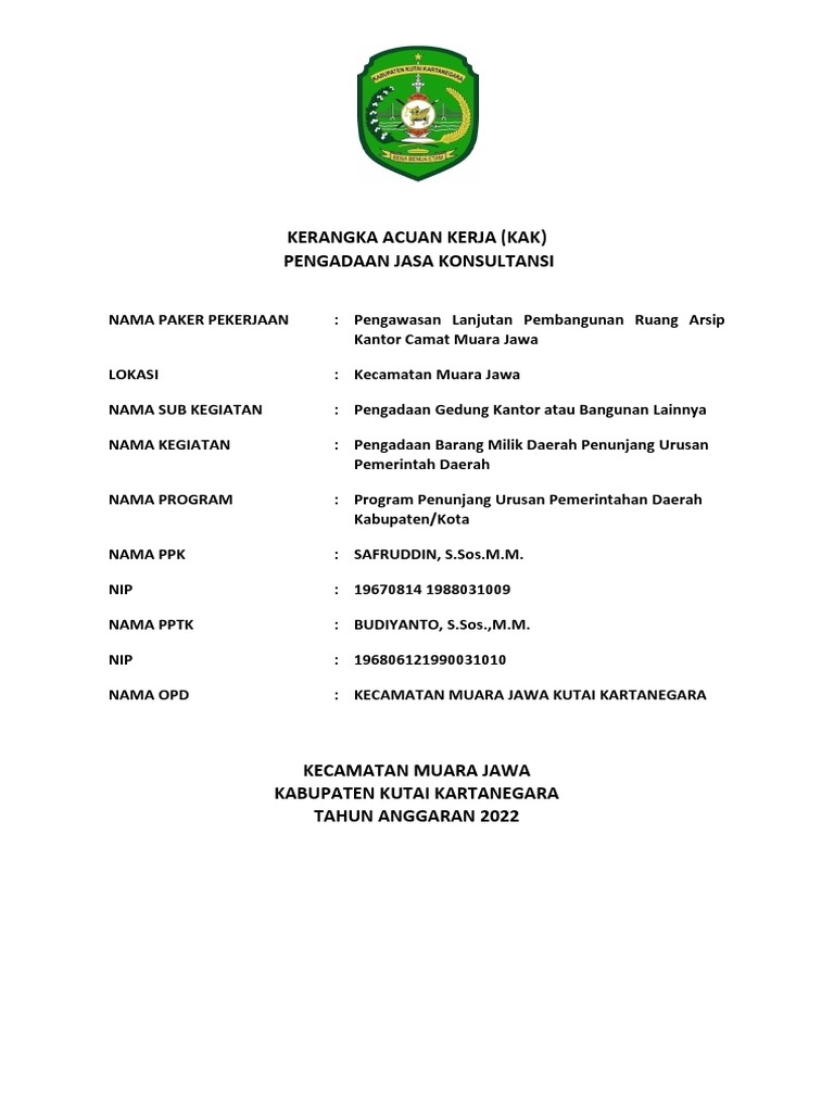 KAK Arsip | PDF
