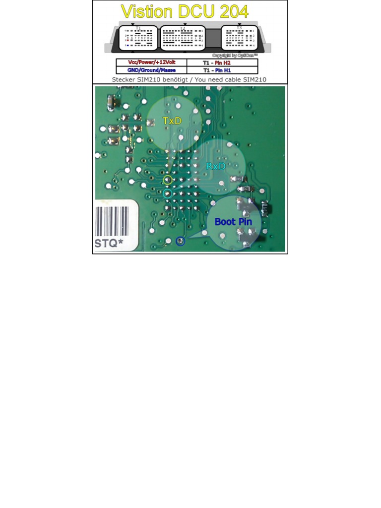 Visteon Dcu 204 Ford Main Connector | PDF