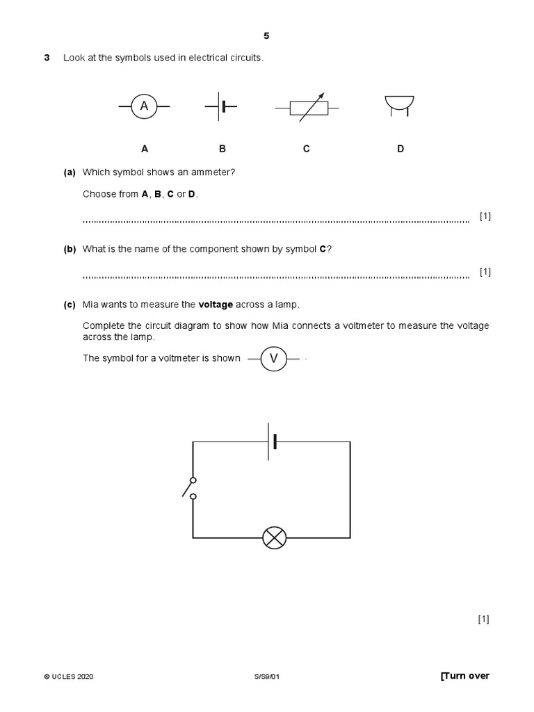 Science Stage 9 Sample Paper 1 - tcm143-595707 | PDF