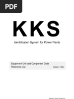 KKS Identification System for Power Plants | PDF | Steam | Boiler