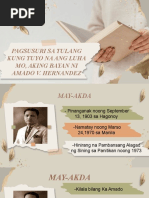 Pagsusuri Sa Tula Ni Amado v. Hernandez | PDF