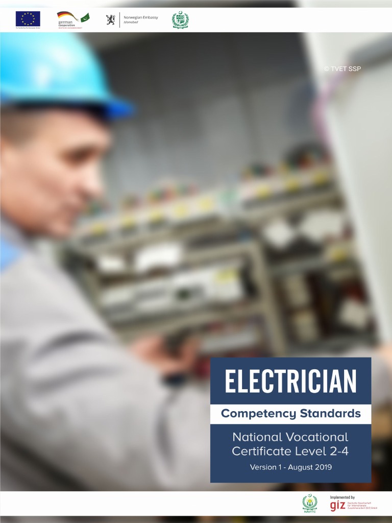 Competency Standards Electrician Level II IV | PDF | Electrical Wiring | Electric Motor