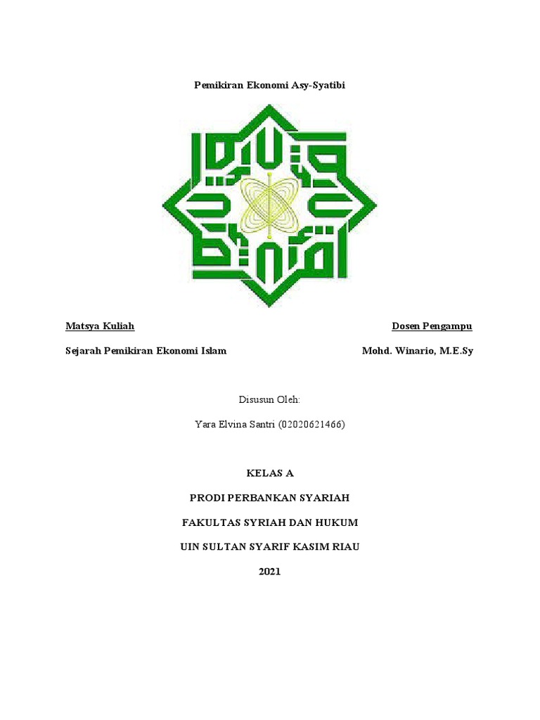 Asy Syatibi | PDF