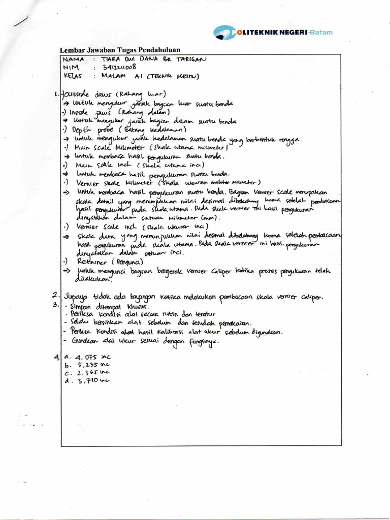 Vernier Caliper British | PDF