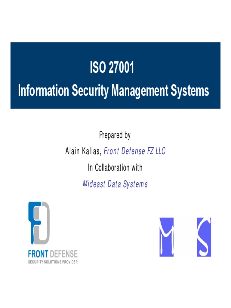 Oman Presentation MDS 19th June | PDF | Information Security | Risk