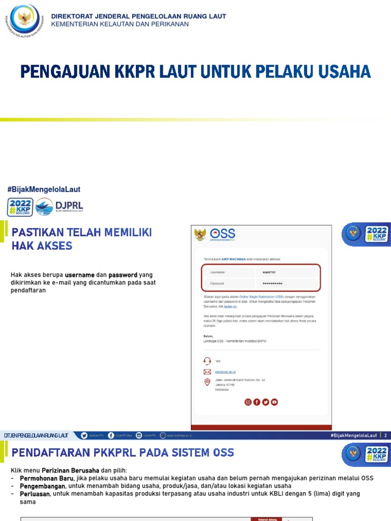 Pengajuan PKKPRL v2 | PDF