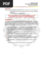 Detailed Lesson Plan in Grade 8 EIM | PDF | Electrical Connector | Components