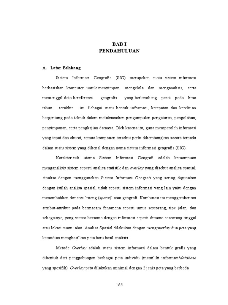 Analisis Overlay dalam SIG untuk Lahan | PDF | Teknologi & Rekayasa