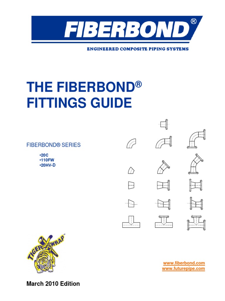 The Fiberbond Fittings Guide | PDF | Pipe (Fluid Conveyance) | Chemistry