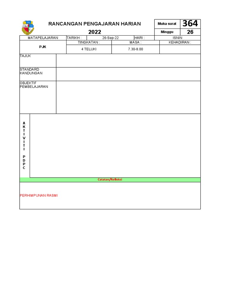 RPH 2022 -(M26) | PDF