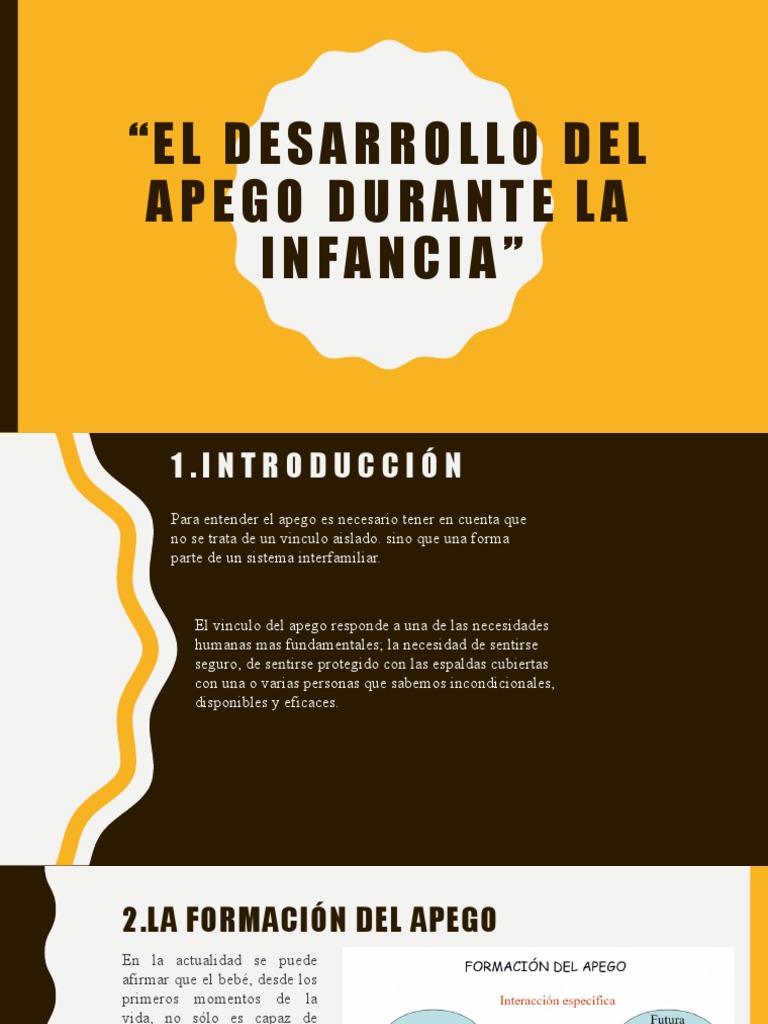 El desarrollo del apego infantil: formación, tipos y funciones a lo largo de la primera infancia ...