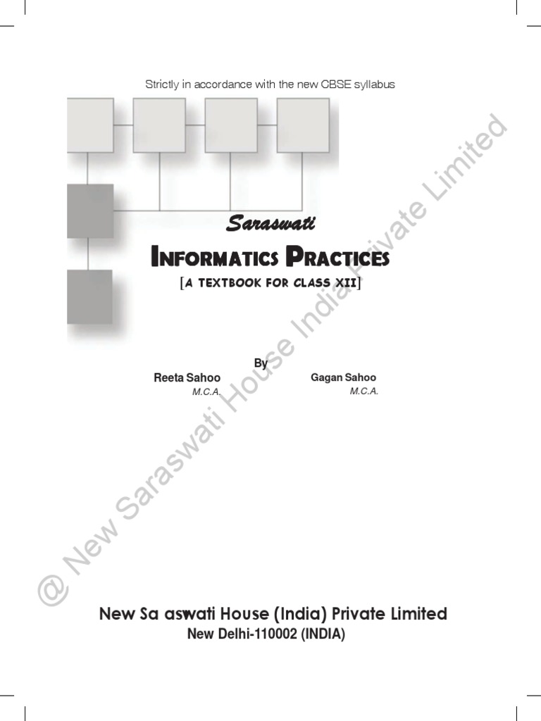 Informatics Practices Xii CH 1 To CH 6 1 | PDF | Software Development Process | Use Case