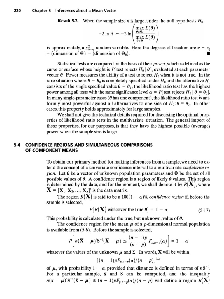 Johnson Multivariate (Edisi 5) - 241-273 | PDF | Eigenvalues And Eigenvectors | Statistical ...