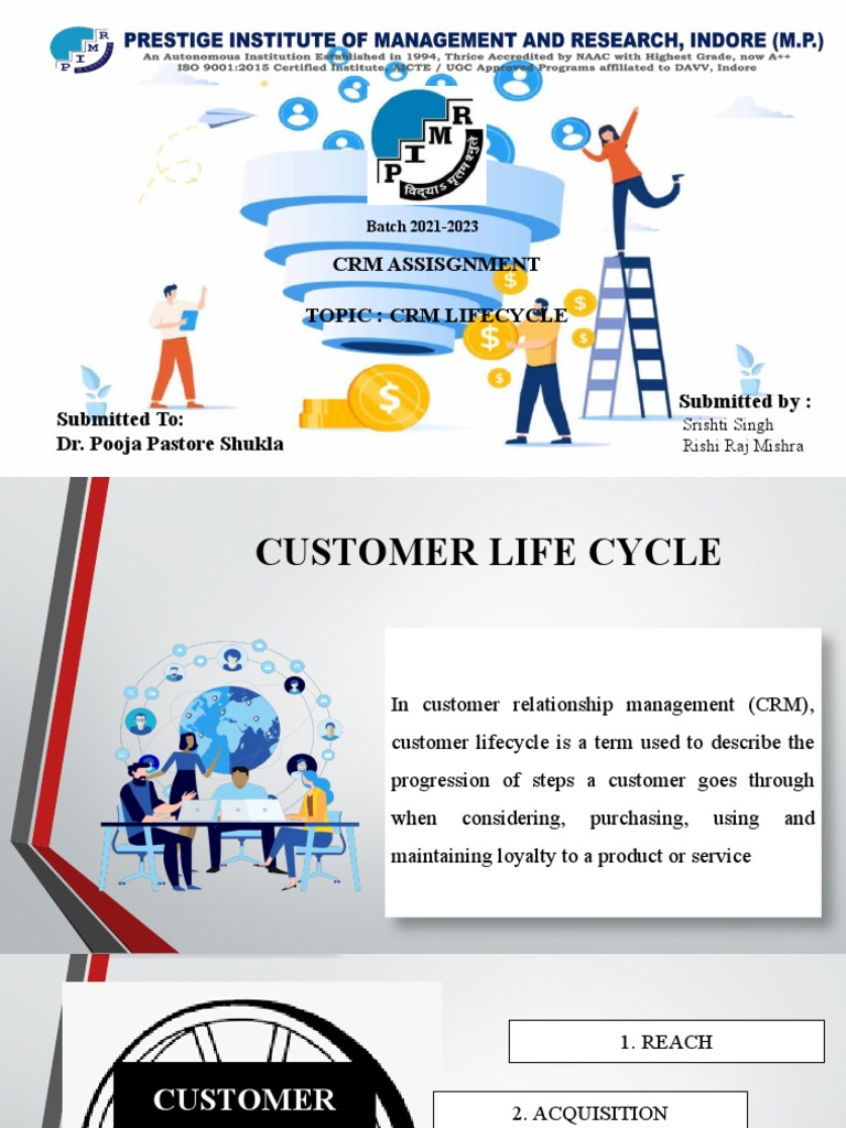 CRM Assisgnment Topic: CRM Lifecycle: Batch 2021-2023 | PDF