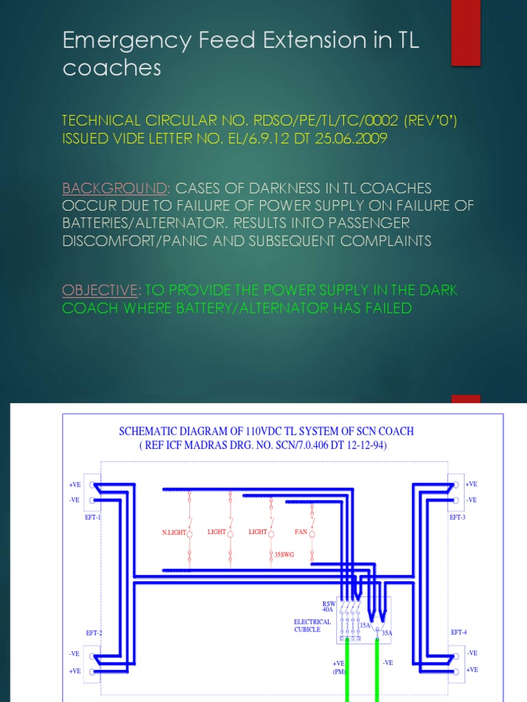 Emergency Feed Extension TL AC Power Circuit | PDF | Components | Equipment