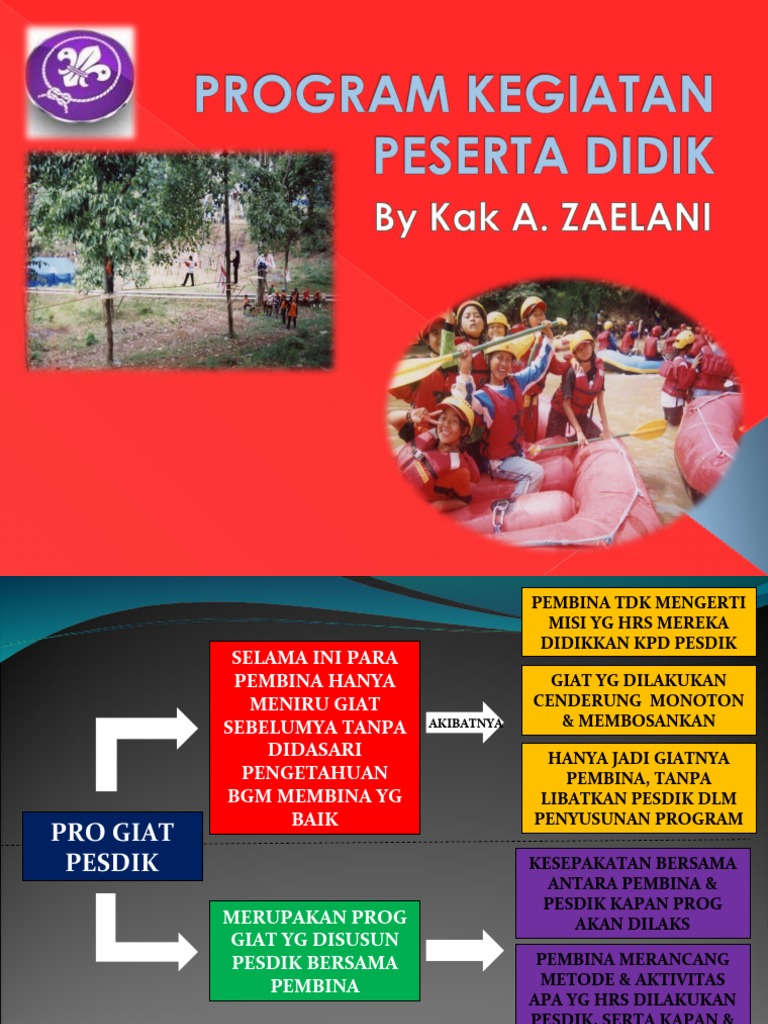 Program Kegiatan Pembinaan Pesdik Kepramukaan | PDF
