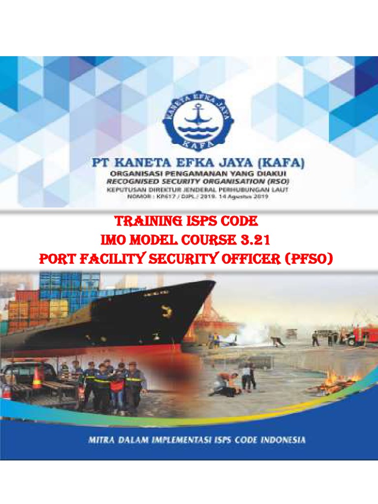 Pelatihan PFSO dan ISPS Code | PDF | Sains & Matematika