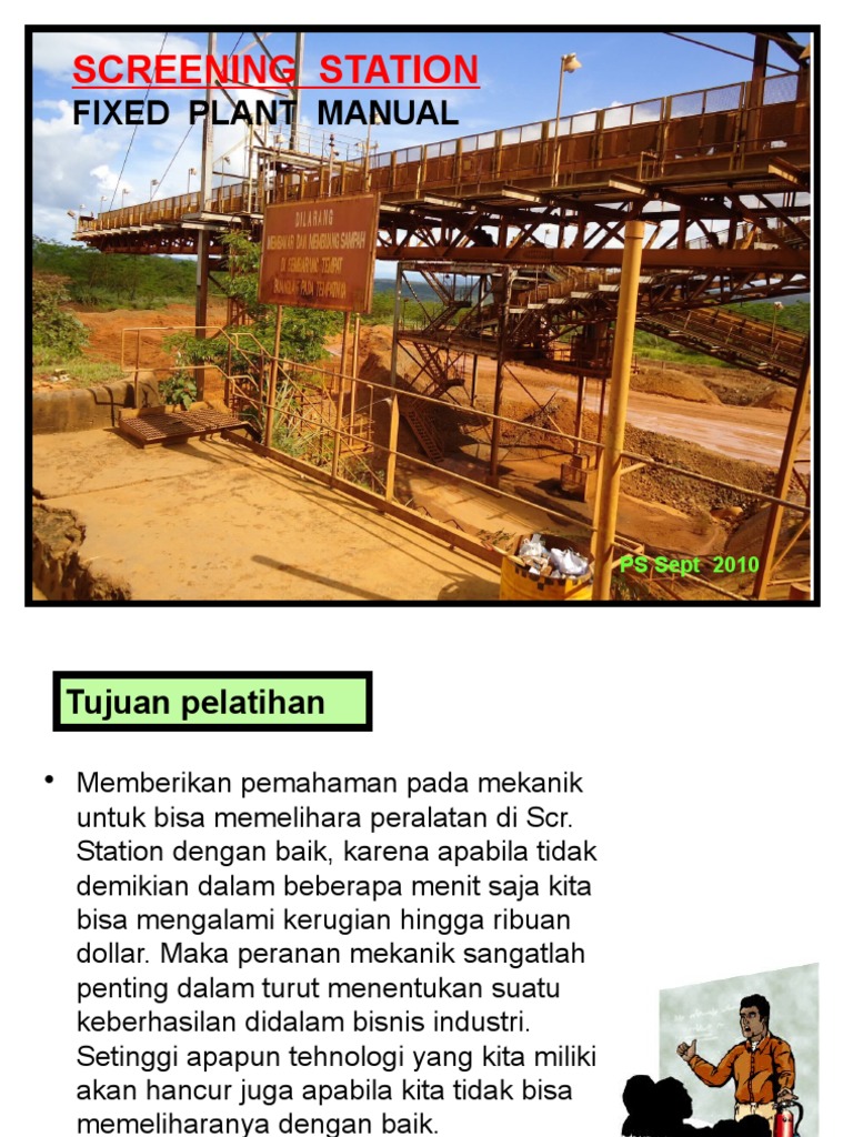 Fixed Plant Manual | Download Free PDF | Belt (Mechanical) | Machines