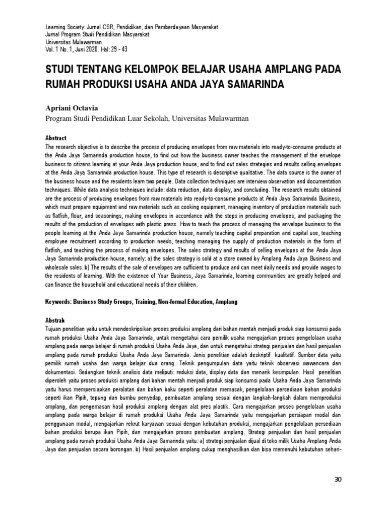 257-Article Text-787-1-10-20200729 | PDF | Data